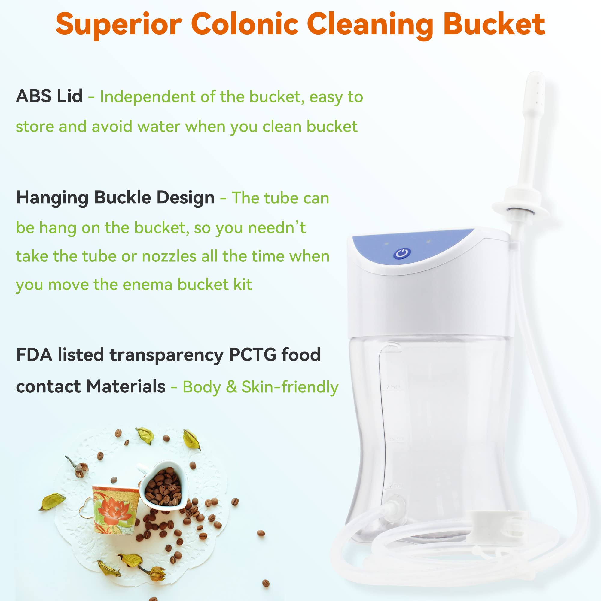 Mua TopQuaFocus Automatic Enema Machine Electric Coffee Enema Bucket ...