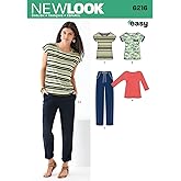 Amazon.com: New Look sewing pattern 6027: Misses' Tunic or Tops size A ...