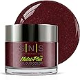 Amazon.com: SNS Nail Dip Powder, Gelous Color Dipping Powder - Cabernet Mud Masque (Wine/Maroon ...