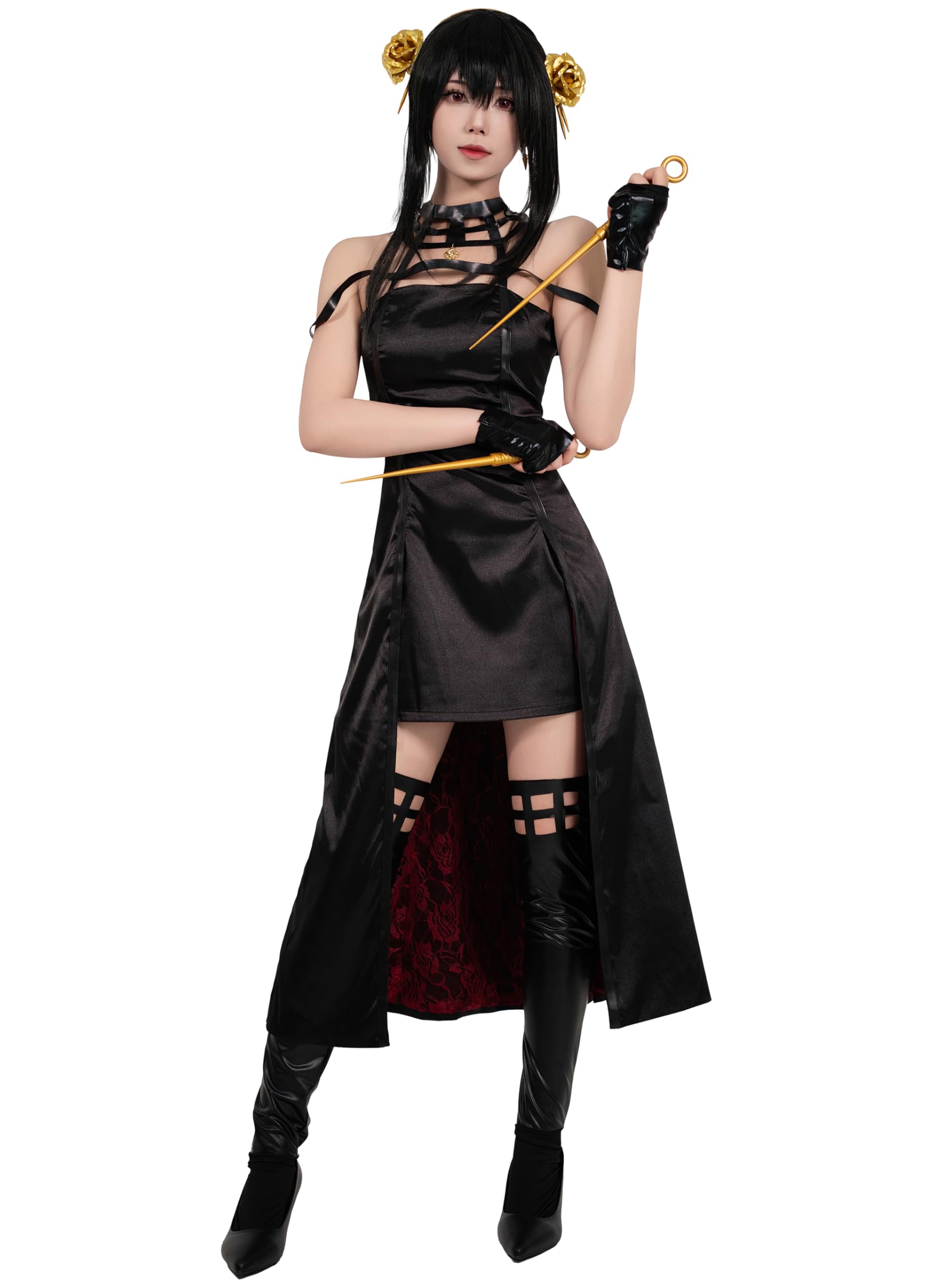 OSIAS Spy Family Yor Cosplay Outfit Yor Forger Yor Briar Thorn Princess ...