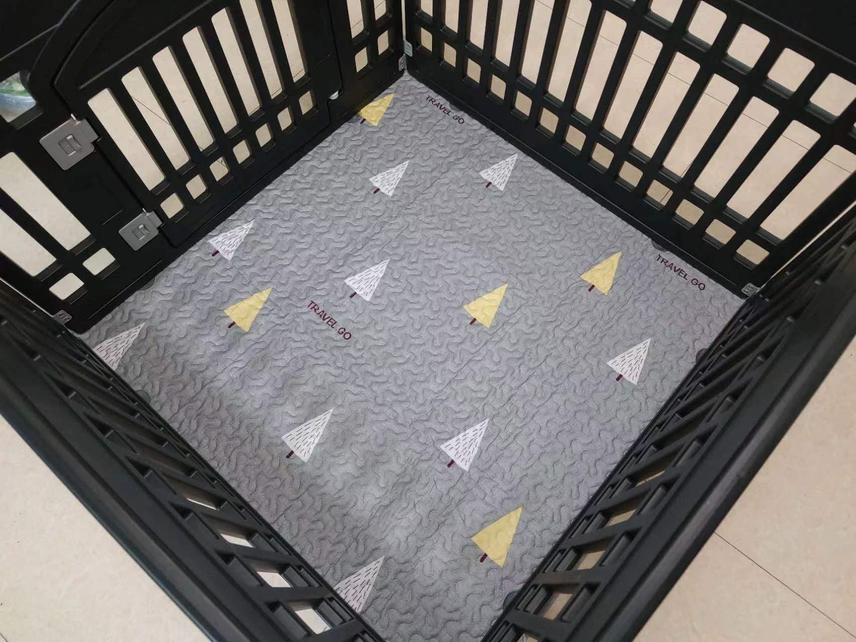 New Upgrade Dog Playpen Mat Crate Mat Puppy Pads,Leak-Proof Dog Crate ...