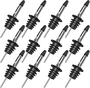 Amazon.com: JoyTable Bartender Kit - 12 Pack Classic Bottle Pourers ...
