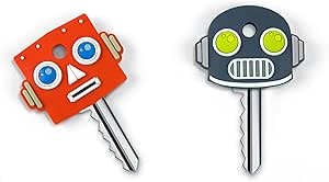 Amazon.com: Robo Keys Space-Age Key Covers : Office Products