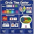 Amazon.com: Circle Time Center Classroom Pocket Chart, Educational ...
