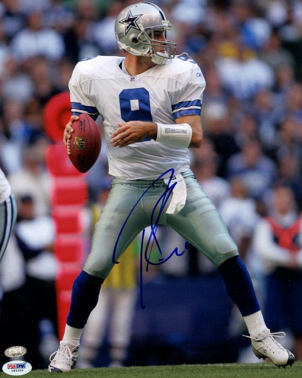 Tony Romo Signed 11x14 Photo - PSA/DNA Certified - Autographed NFL ...