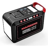 Amazon.com : MARBERO 200W Portable Power Station 148Wh Camping Solar ...
