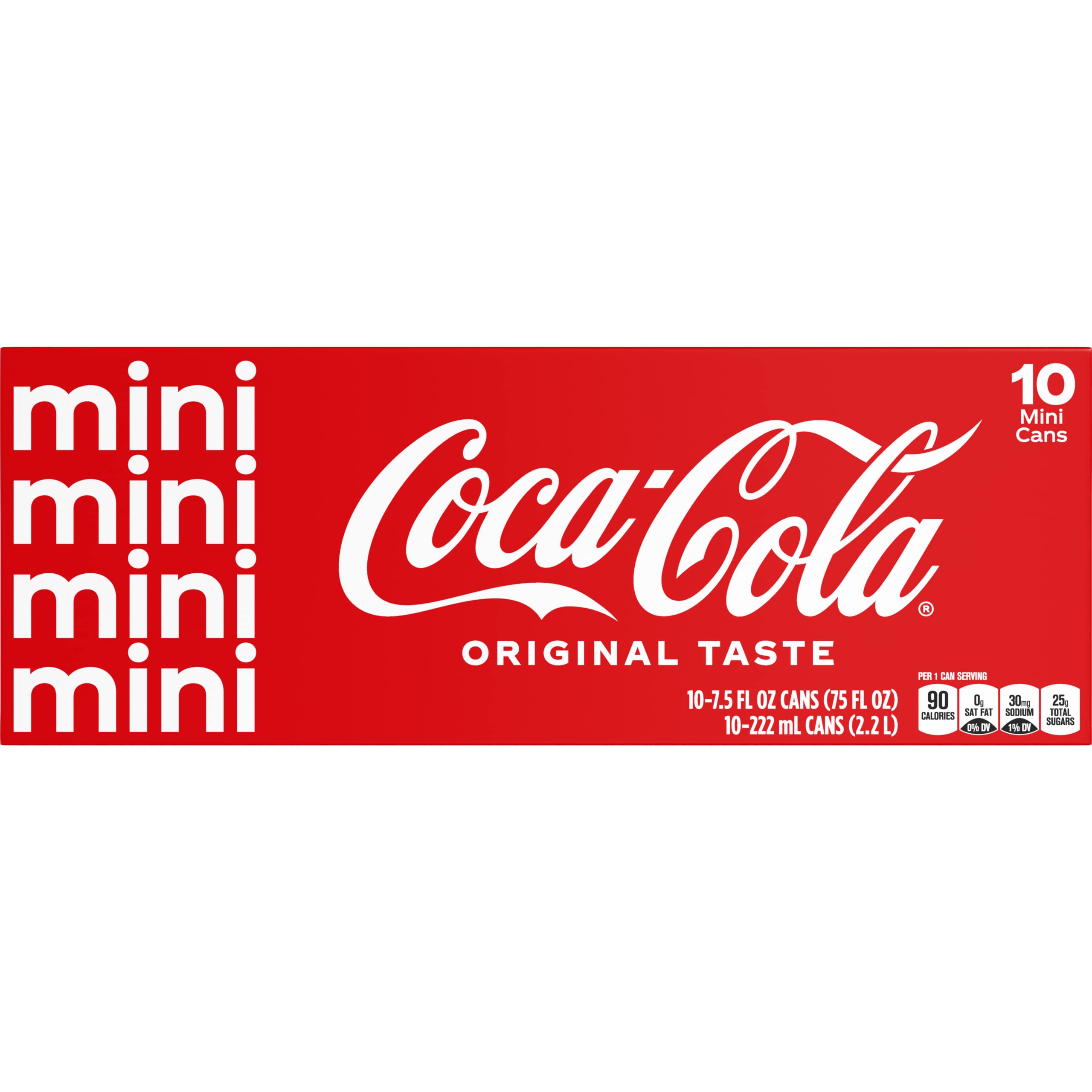 Mua Coke Mini-Can 7.5oz, 10 pack trên Amazon Mỹ chính hãng 2024 | Fado