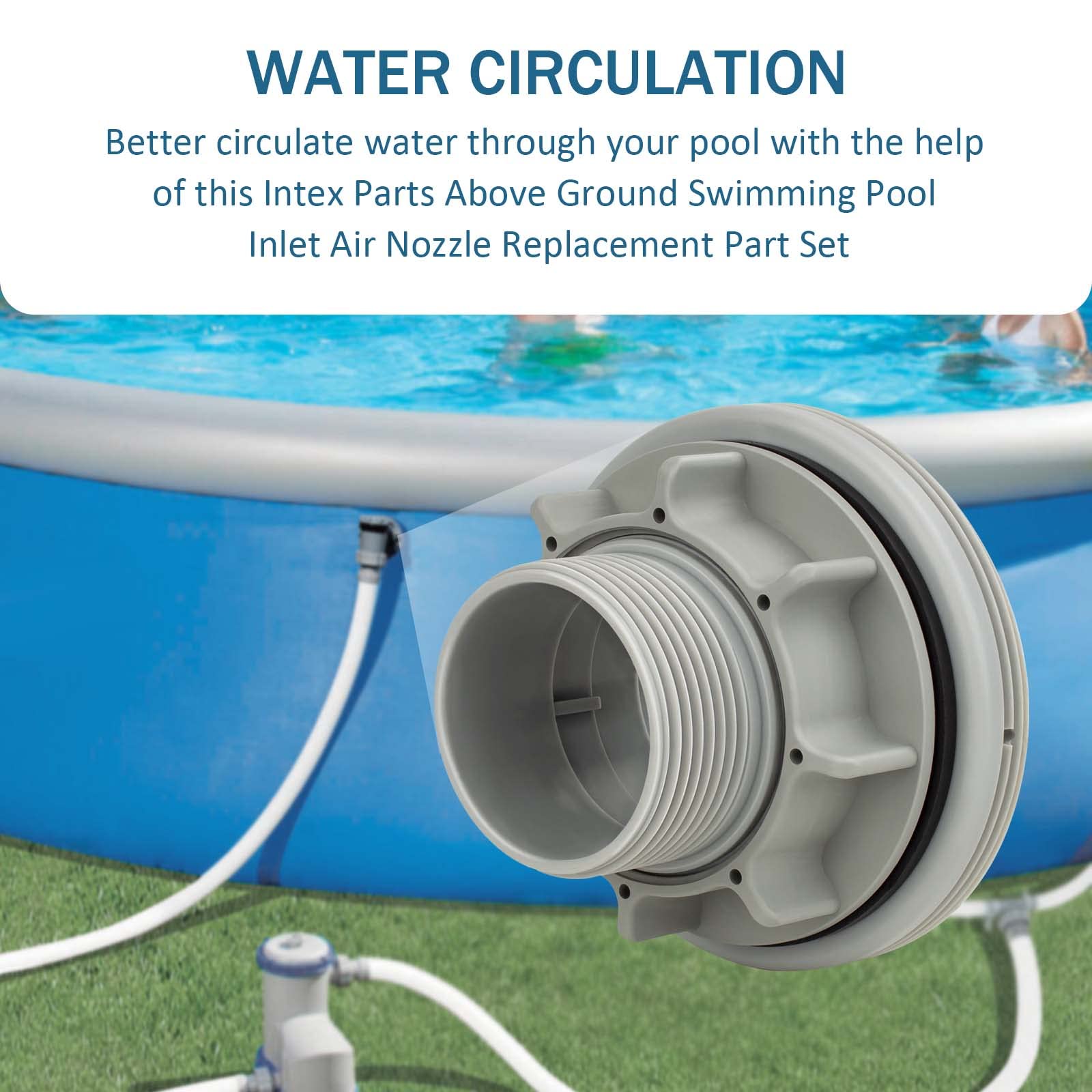 Mua Pool Threaded Strainer Connector Kit, for Intex Above Ground ...