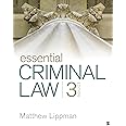 Amazon.com: Essential Criminal Law: 9781544355986: Lippman, Matthew: Books