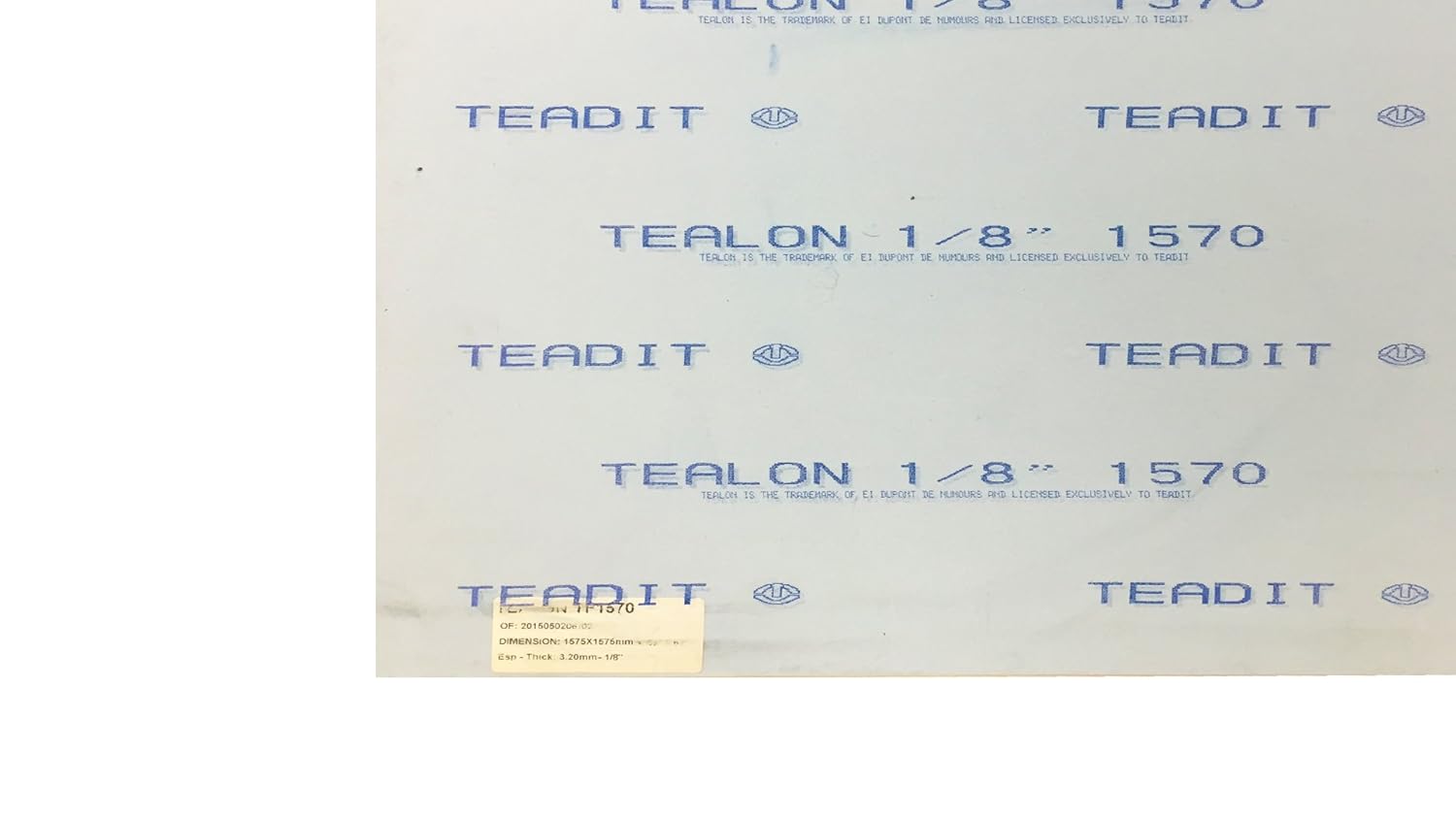 Sterling Seal and Supply (STCC) TF1570.12530X30 Blue structured PTFE ...