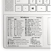 Amazon.com: Easy PC Keys Reference Keyboard-Shortcut Vinyl Sticker for ...