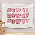 Amazon.com: OGILRE Boho Pink Preppy Howdy Home Girls Bedroom ...