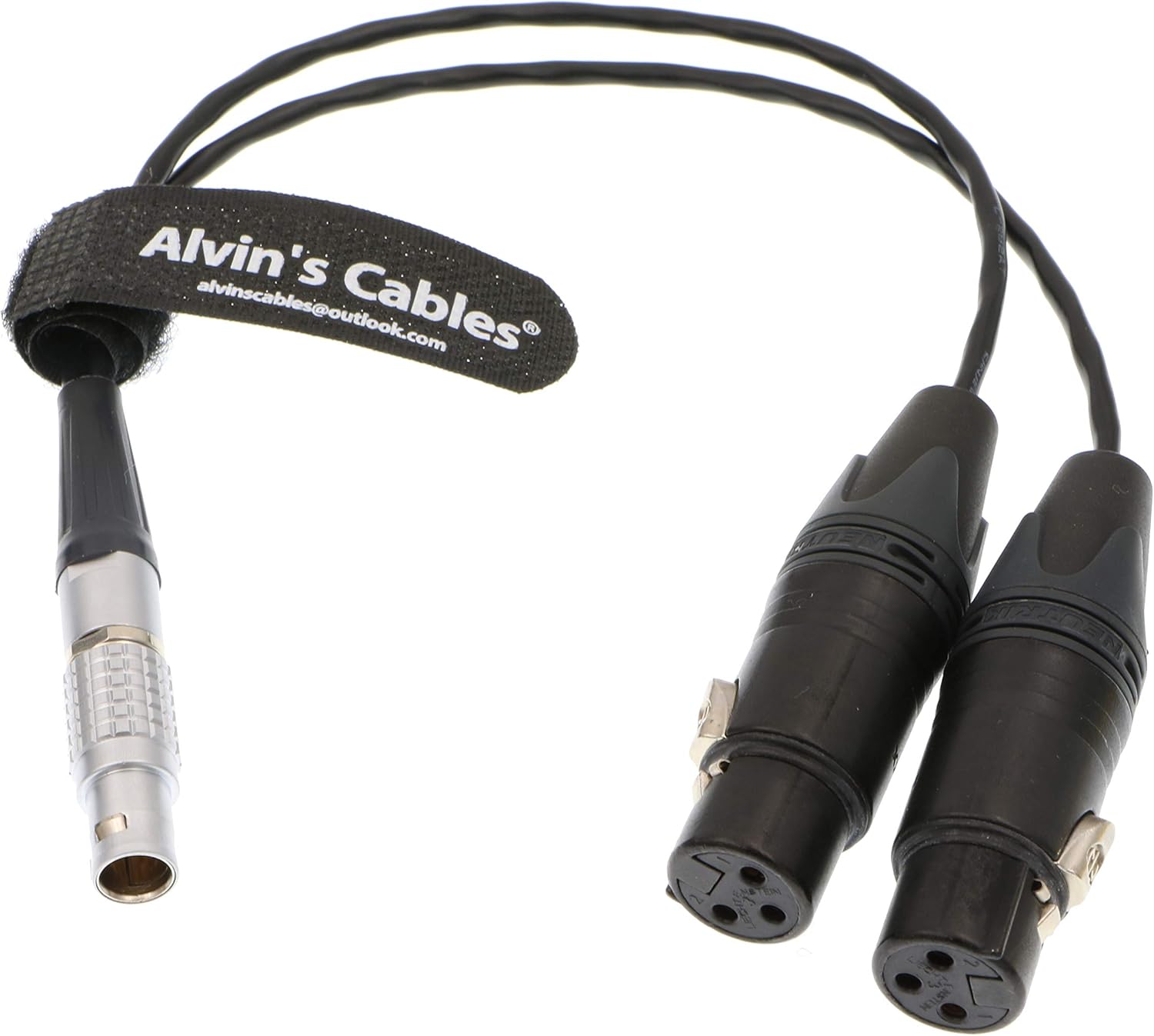 Alvin’s Cables XLR Breakout Audio Input Cable for Atomos Shogun Monitor ...