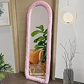 Amazon.com: UYRIE Fluffy Mirror Cover - 64"x21" Full Length Stretch ...