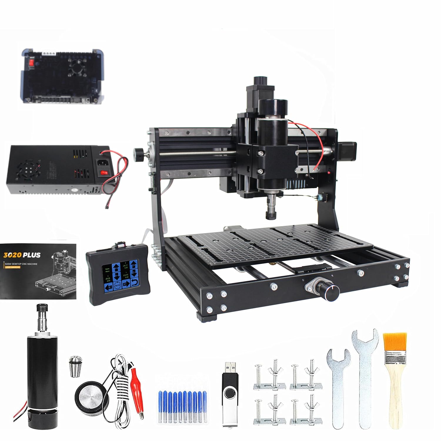**NON-REFUNDABLE** (PARTS) CNCTOPBAOS 3020 Plus CNC Router for Wood ...