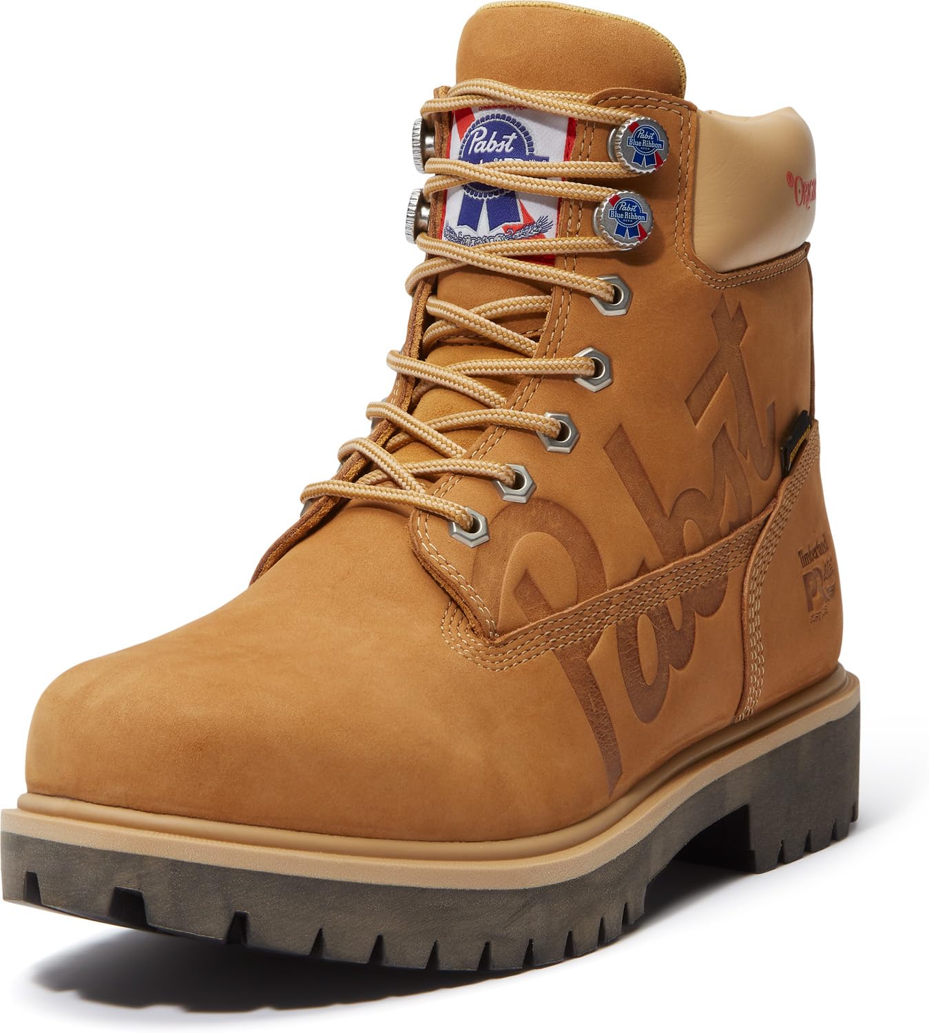 Timberland PRO Men's 6" Wheat PBR Direct Attach Soft Toe Waterproof ...