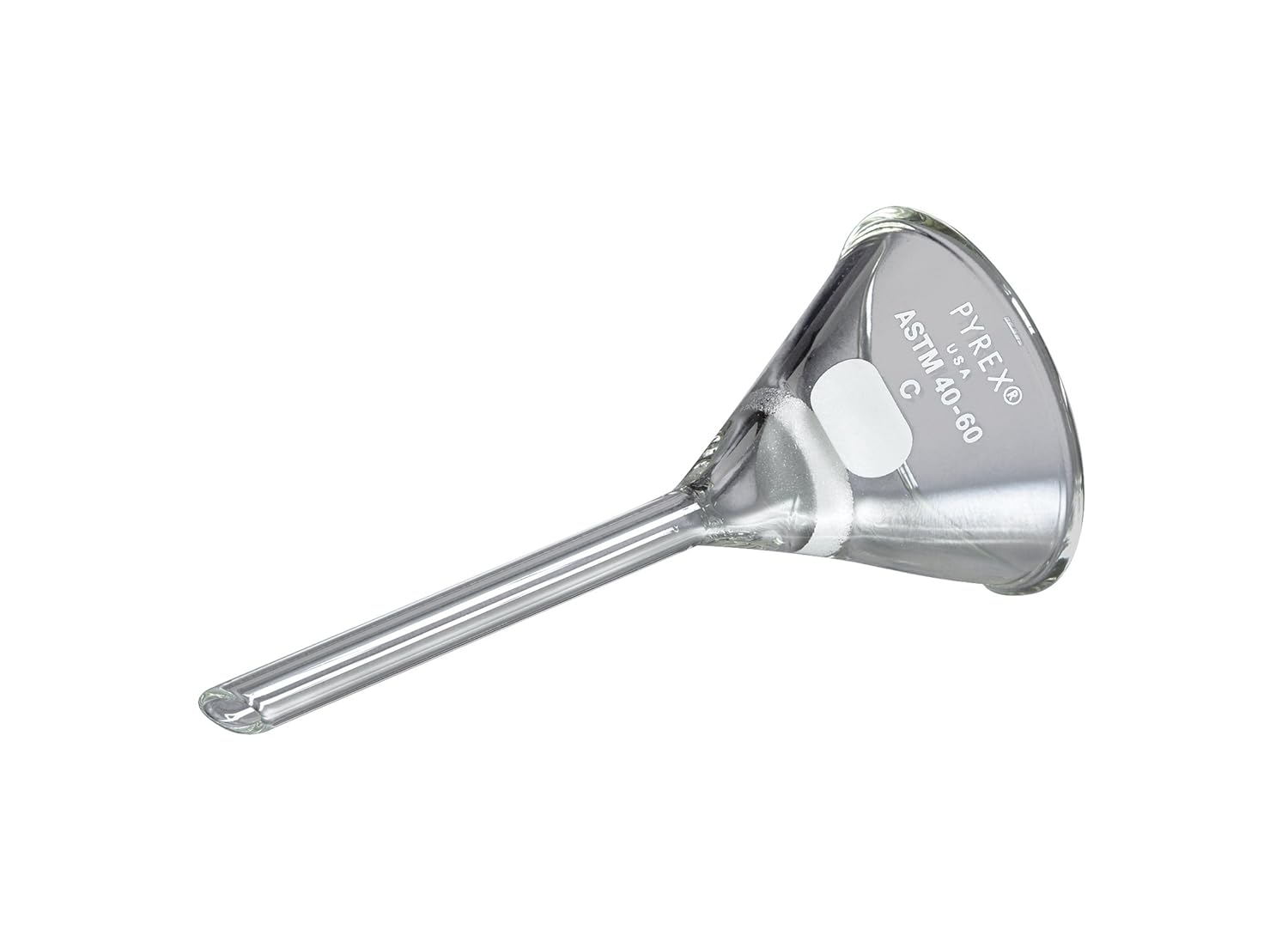 30mm Diameter Corning Pyrex Borosilicate Glass Hirsch Funnel with Fine ...