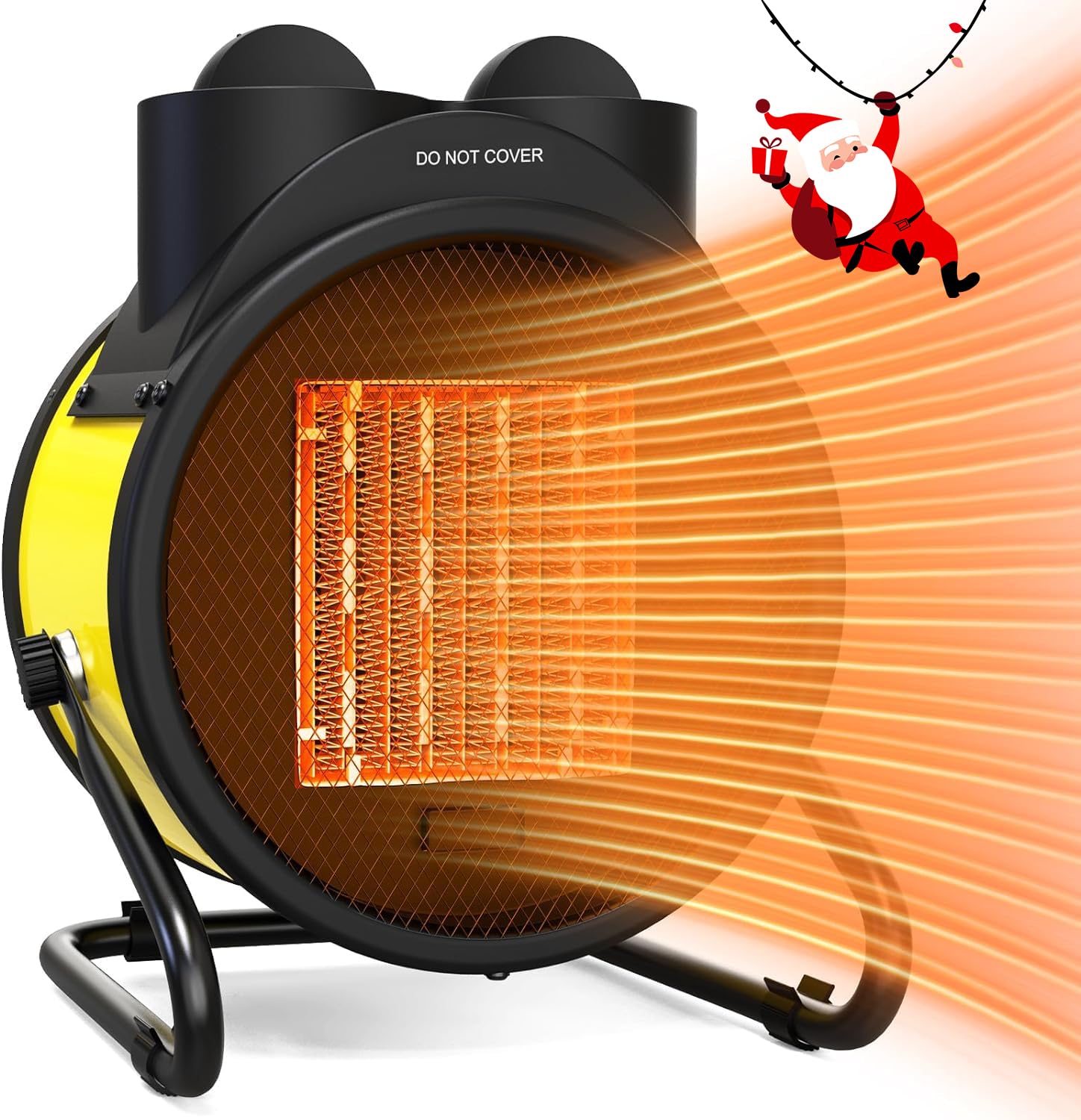 Outdoor Heater - 1500W PTC Electric Garage Heater with Overheat ...