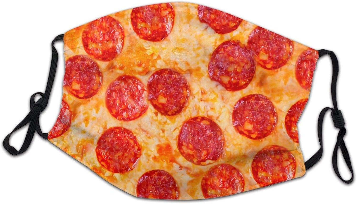 Amazon.com: Kids Face Mask Pepperoni Pizza Delicious Food Anti-Dust ...
