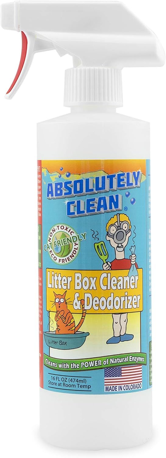 Amazon.com : Absolutely Clean Litter Box Cleaner and Deodorizer ...