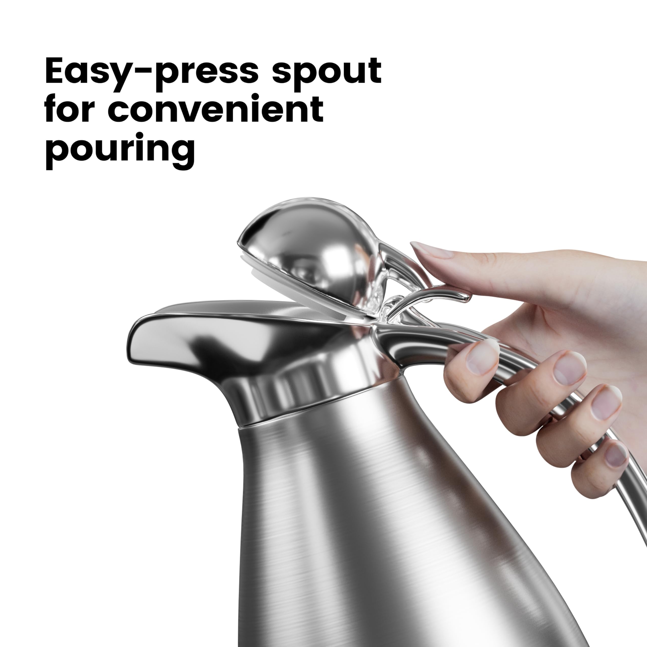 Mua Coffee Carafe 68oz/2L Hot Water Dispenser, Insulated Stainless Steel Double Walled Vacuum ...