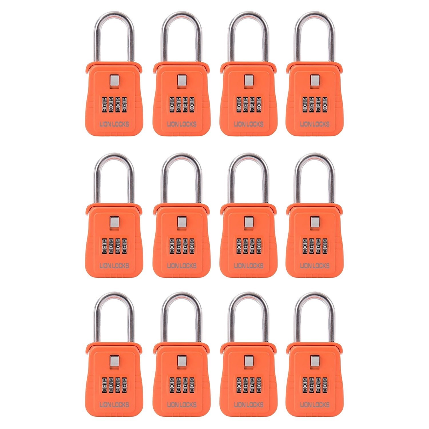 Lion Locks 1500 Key Storage Realtor Lock Box (Orange, 12 Pack) | eBay