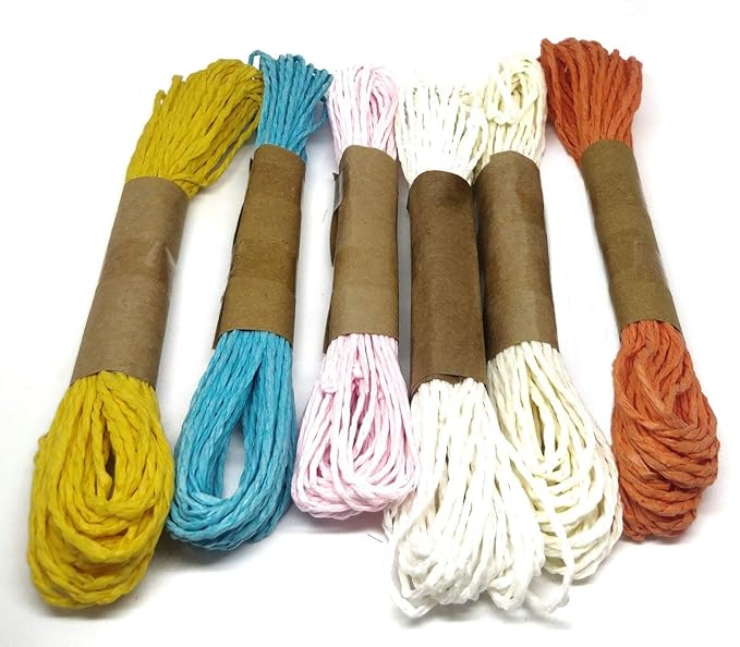 Femme Paper Rope Threads,Paper Thread for Bottle Craft,Paper Thread ...