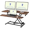 Amazon.com: FLEXISPOT Standing Desk Converter 40in Sit to Stand up Desk Riser Height Adjustable ...