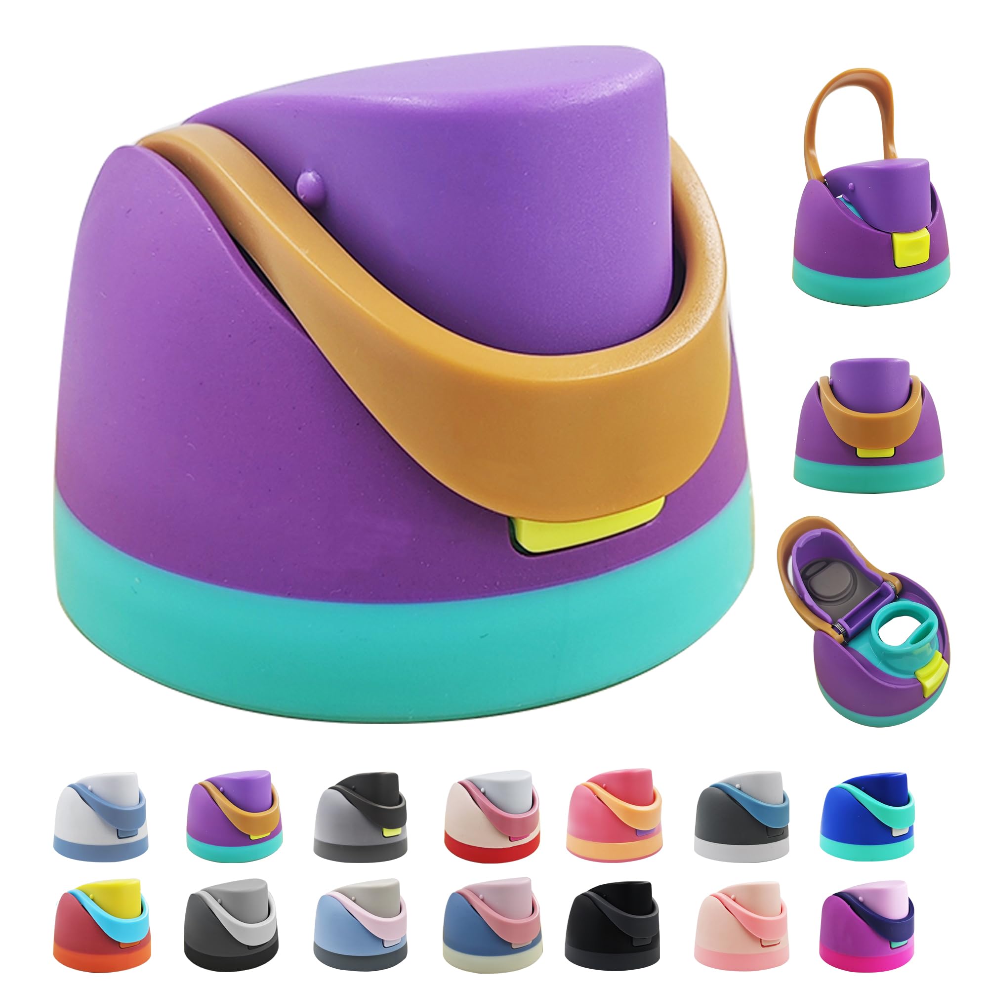 Replacement Cap for Owala Freesip,One Button Water Bottle Top Lid ...