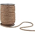 Amazon.com: 100 Feet Nautical Rope for Crafts, 6mm Thick Jute Twine ...