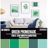 Amazon.com: ColorBok 73473B Smooth Cardstock Paper Pad Red Promenade ...