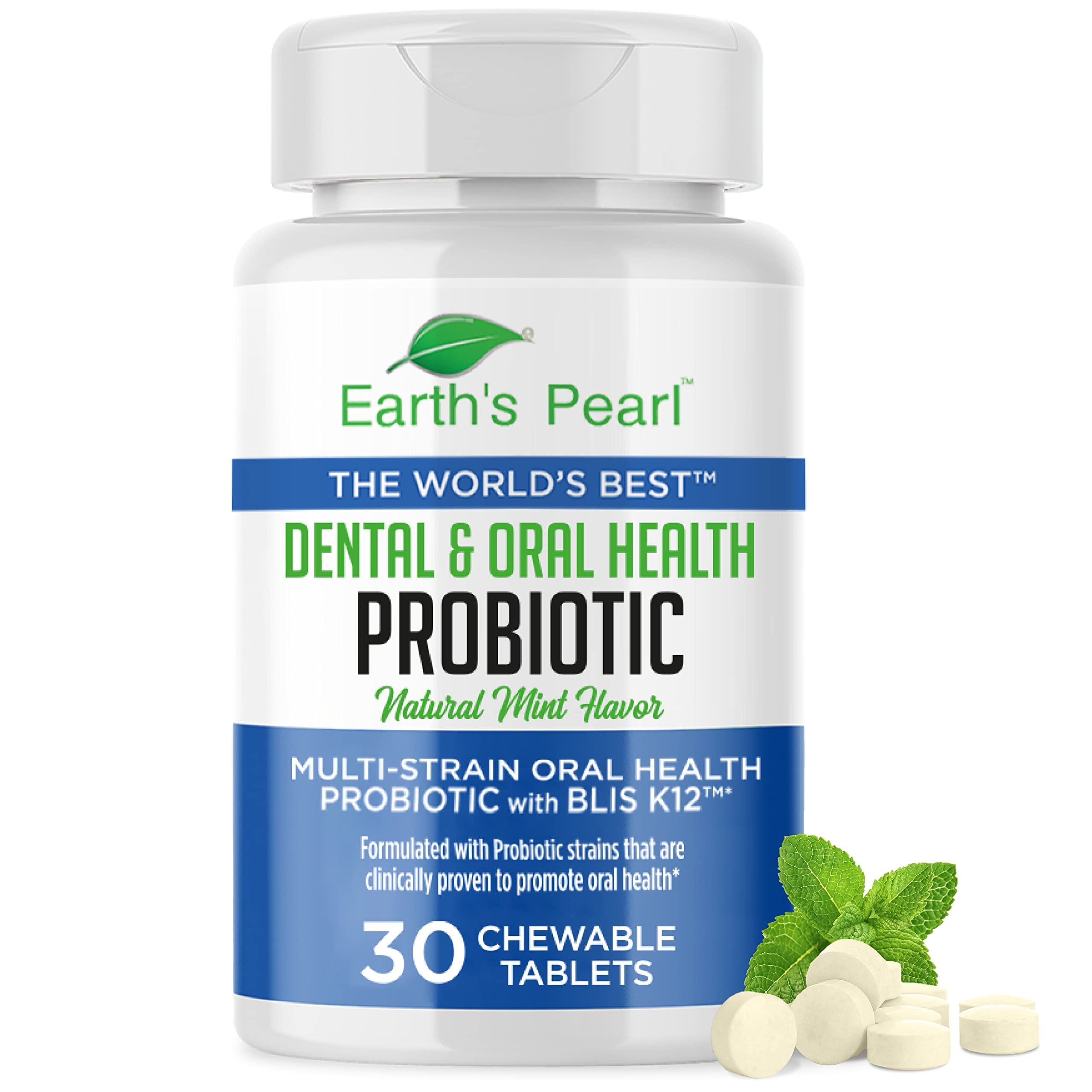 Mua Earth's Pearl Dental Probiotic with BLIS K12 - Oral Probiotics for ...