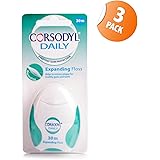 Corsodyl Daily Expanding Floss 30m Pack of 3: Amazon.co.uk: Health ...