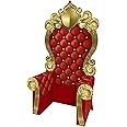 Amazon.com: Beistle Corrugated Cardboard Red 3-D Throne with Easel ...