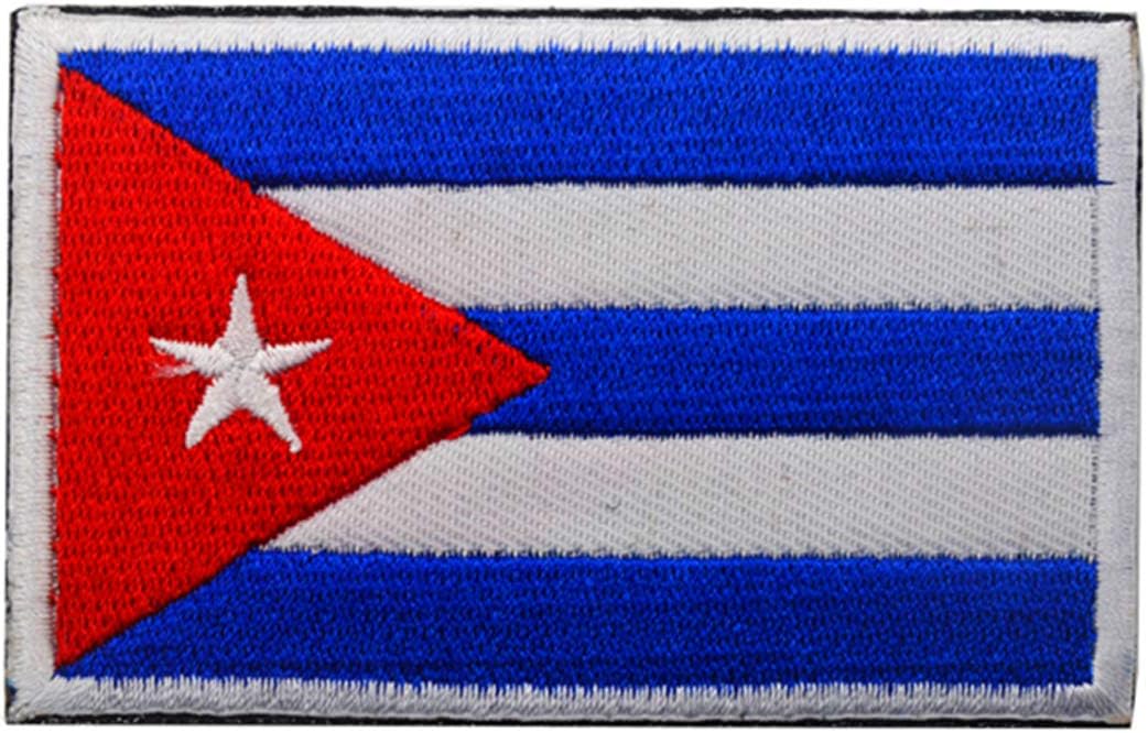 Amazon.com: Cuba Flag Patch Embroidered Military Tactical Morale Patches (Cuba): Arts, Crafts ...