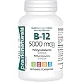 Prairie Naturals Sublingual B12 Methylcobalamin 5000mcg & Folic Acid ...
