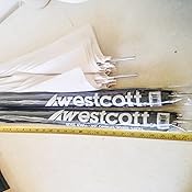 Amazon.com: Westcott 2016 45-Inch Optical White Satin with Removable ...