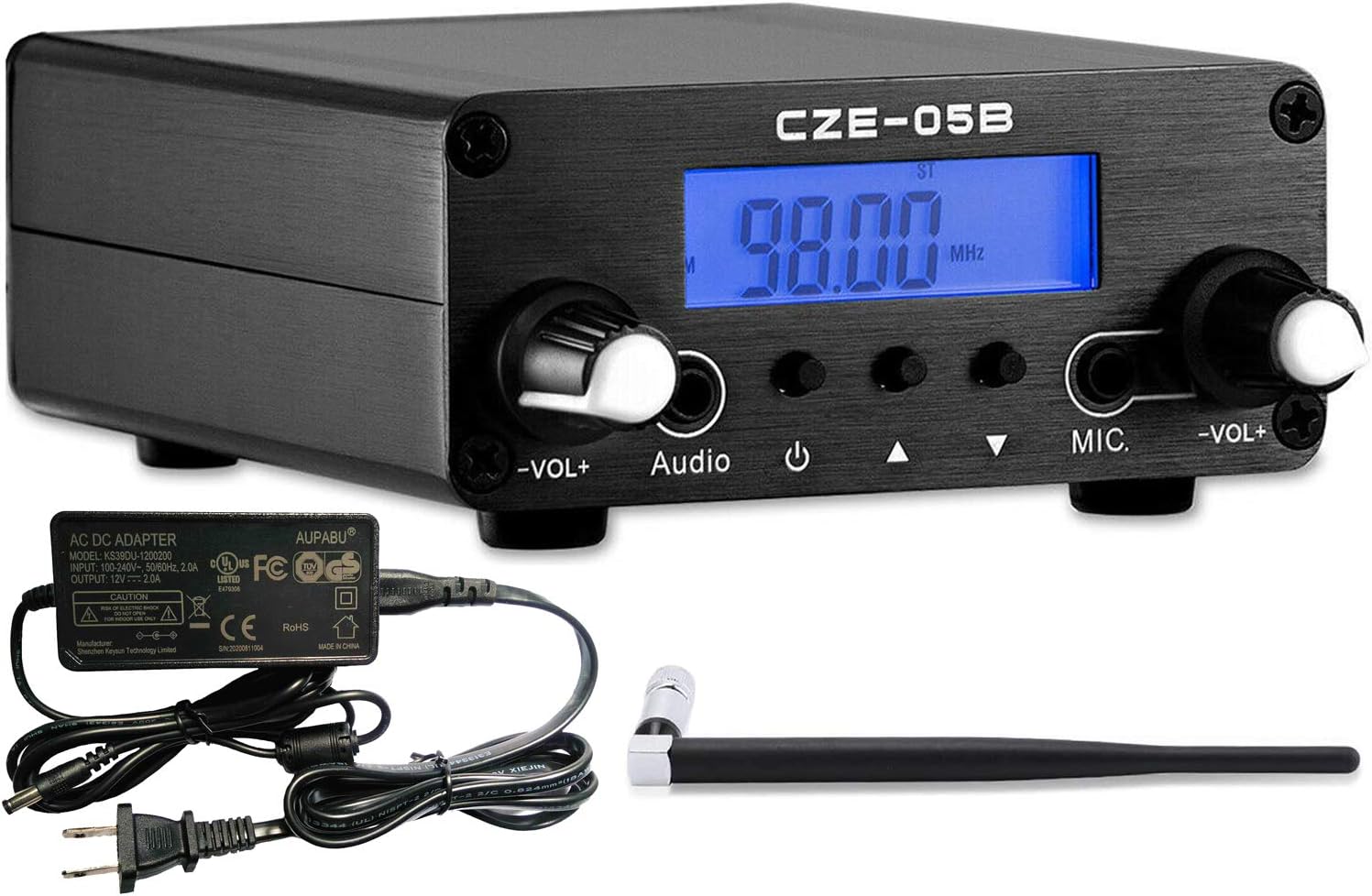 Amazon.com: FM Transmitter for Church, Aupabu 0.1w / 0.5w Long Range ...