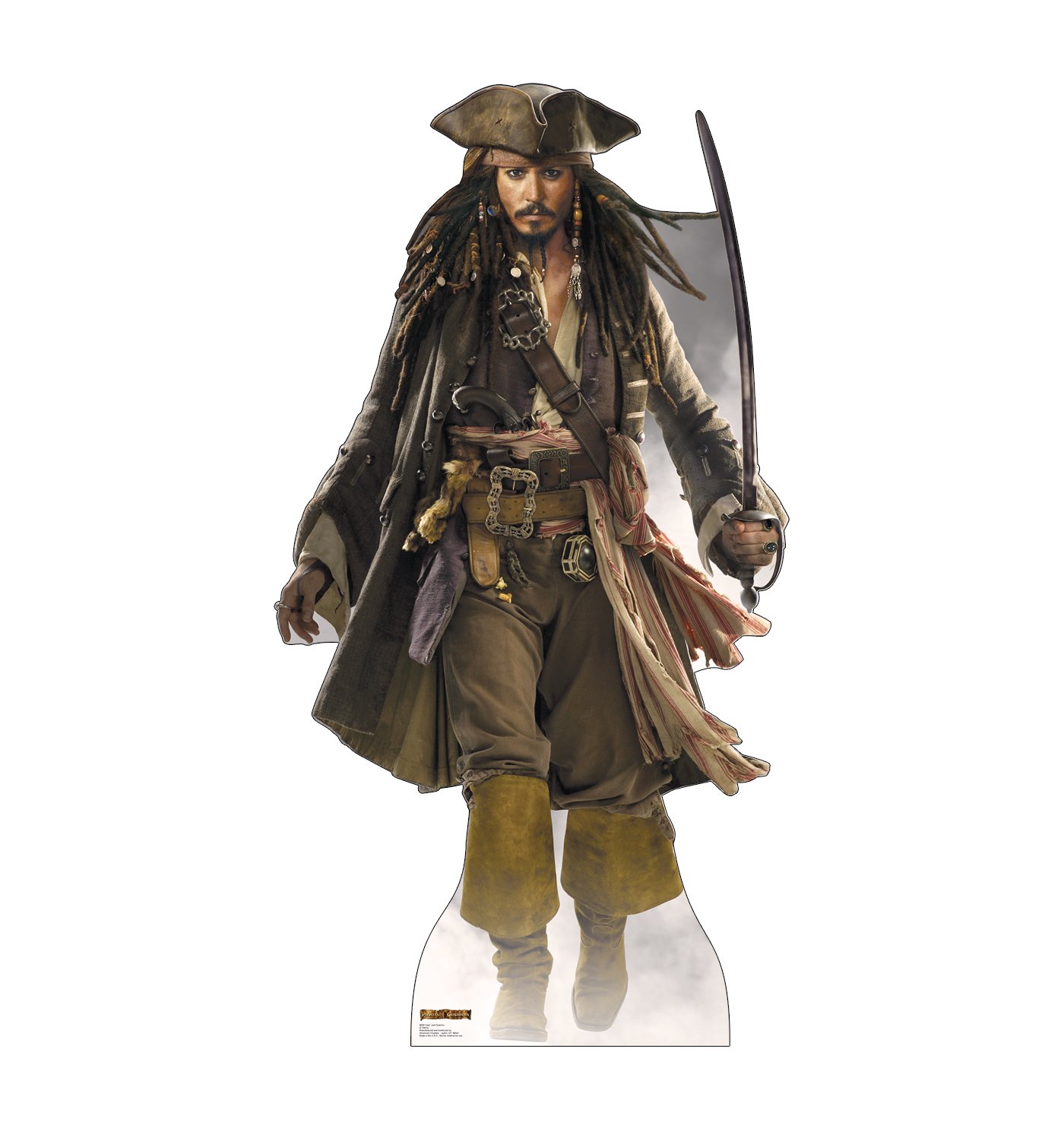 Mua Cardboard People Captain Jack Sparrow Life Size Cardboard Cutout ...