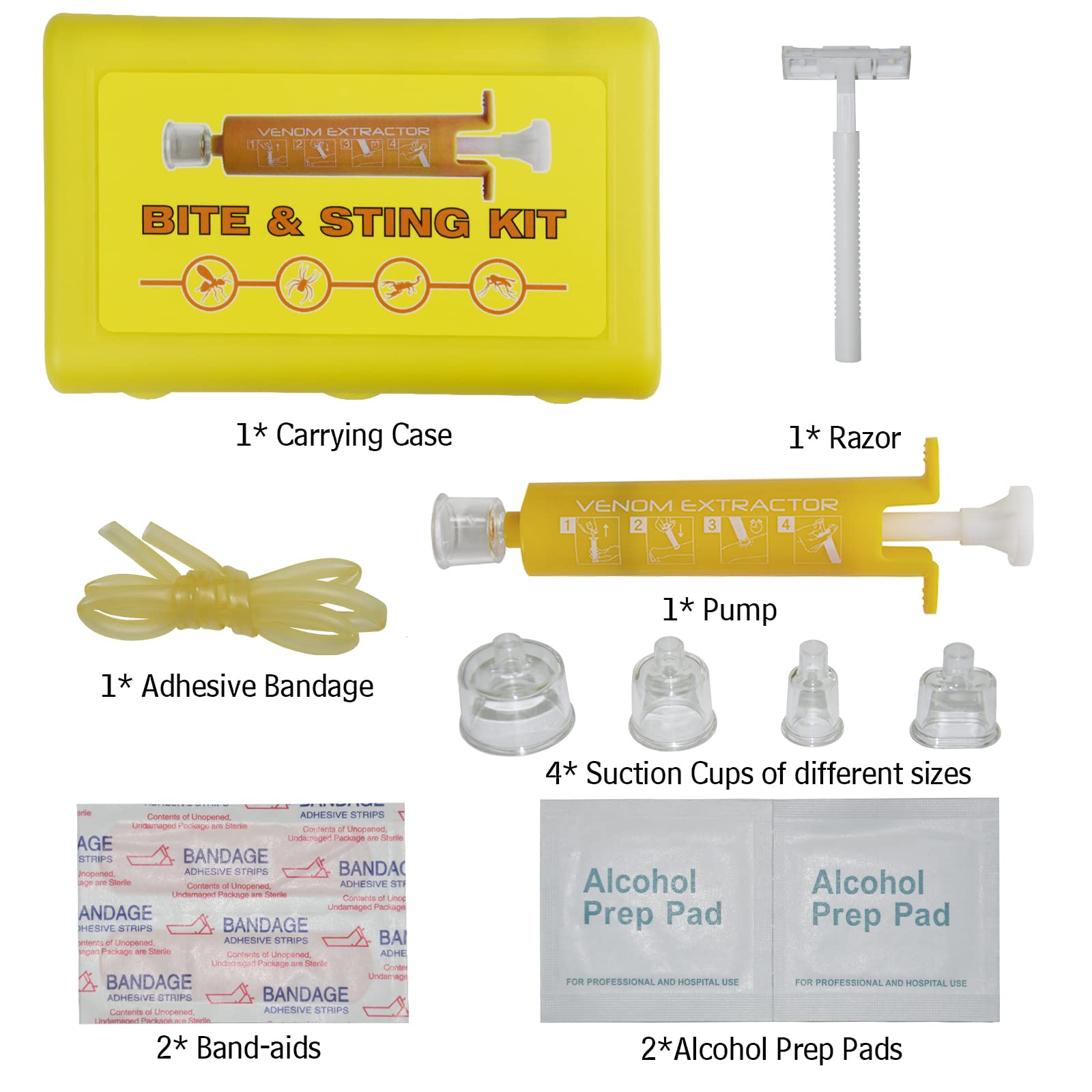 Mua Zmarthumb Snake Bite Kit, Insect Bug Bee Sting Kit Tool, Venom ...