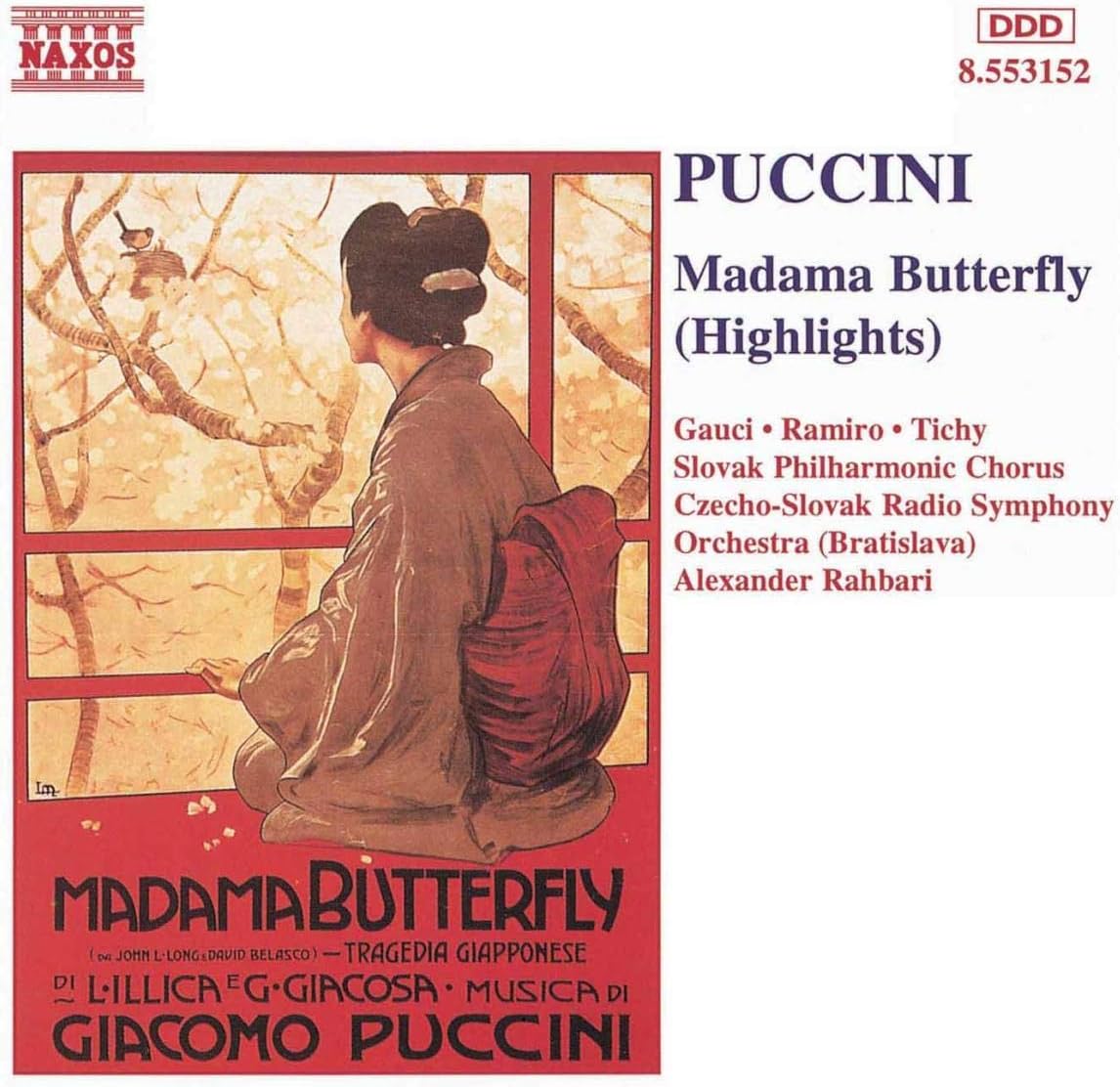 Puccini: Madama Butterfly (highlights): Amazon.co.uk: Music