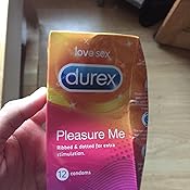 Durex Pleasure Me Ribbed and Dotted Condoms (Pack of 12): Amazon.co.uk: Health & Personal Care