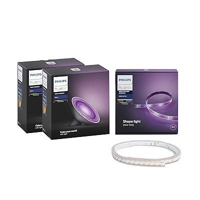Philips Hue Smart Mood Lamp with LightStrip Plus Kit Nepal | Ubuy