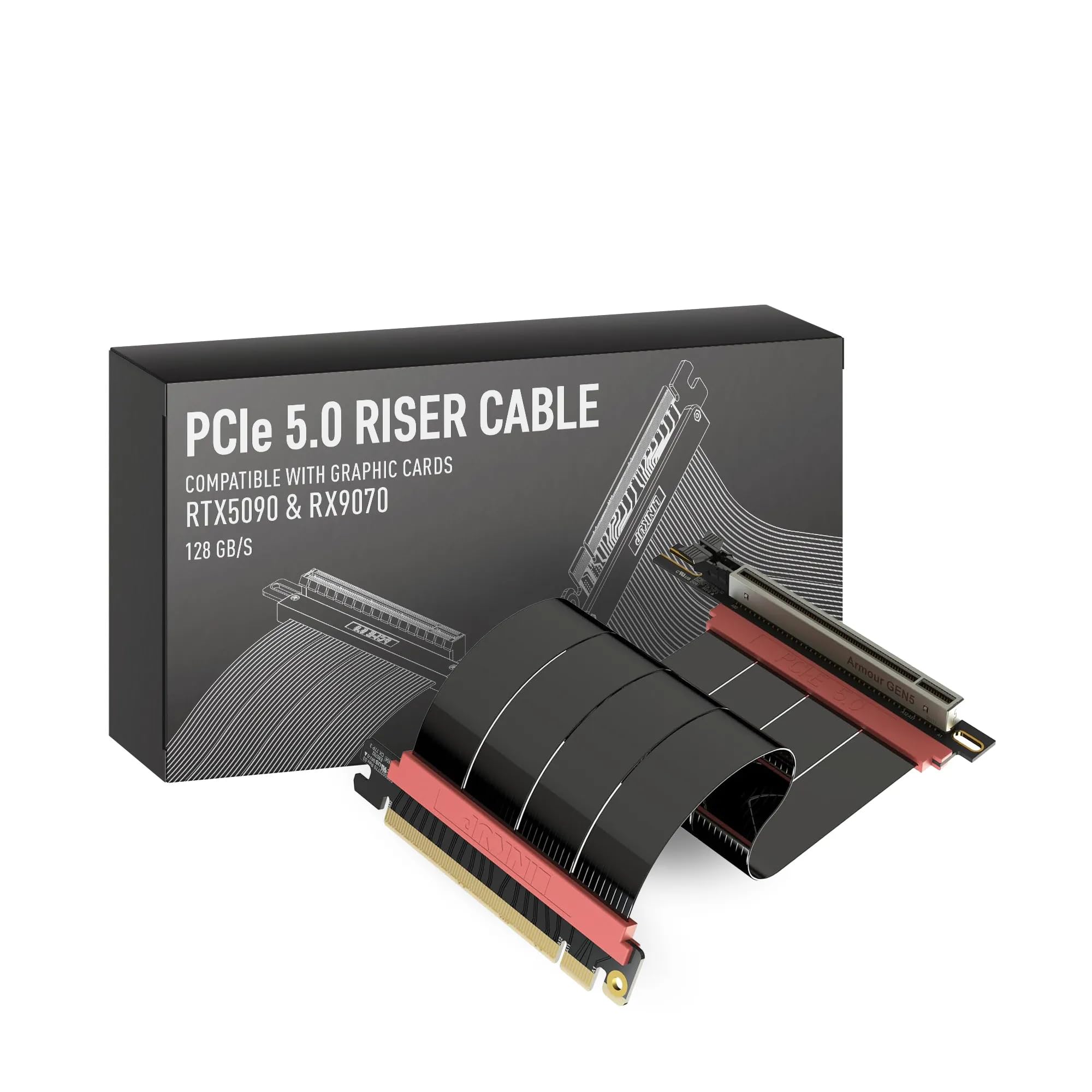 Mua LINKUP PCIE 5.0 Riser Cable | for Vertical GPU Mount | Right Angle ...