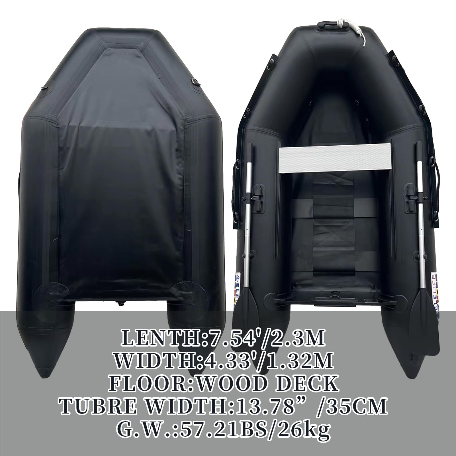 Mua 7.5Ft Inflatable Boat Inflatable Raft - Sport Rescue Diving Boat ...