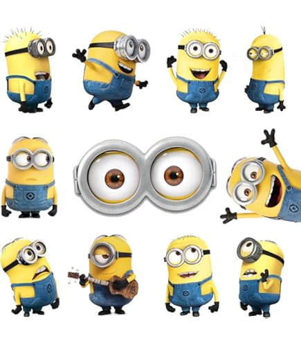 Minion Puzzle Kids Wall Sticker Hole Minions Under Construction Walls ...