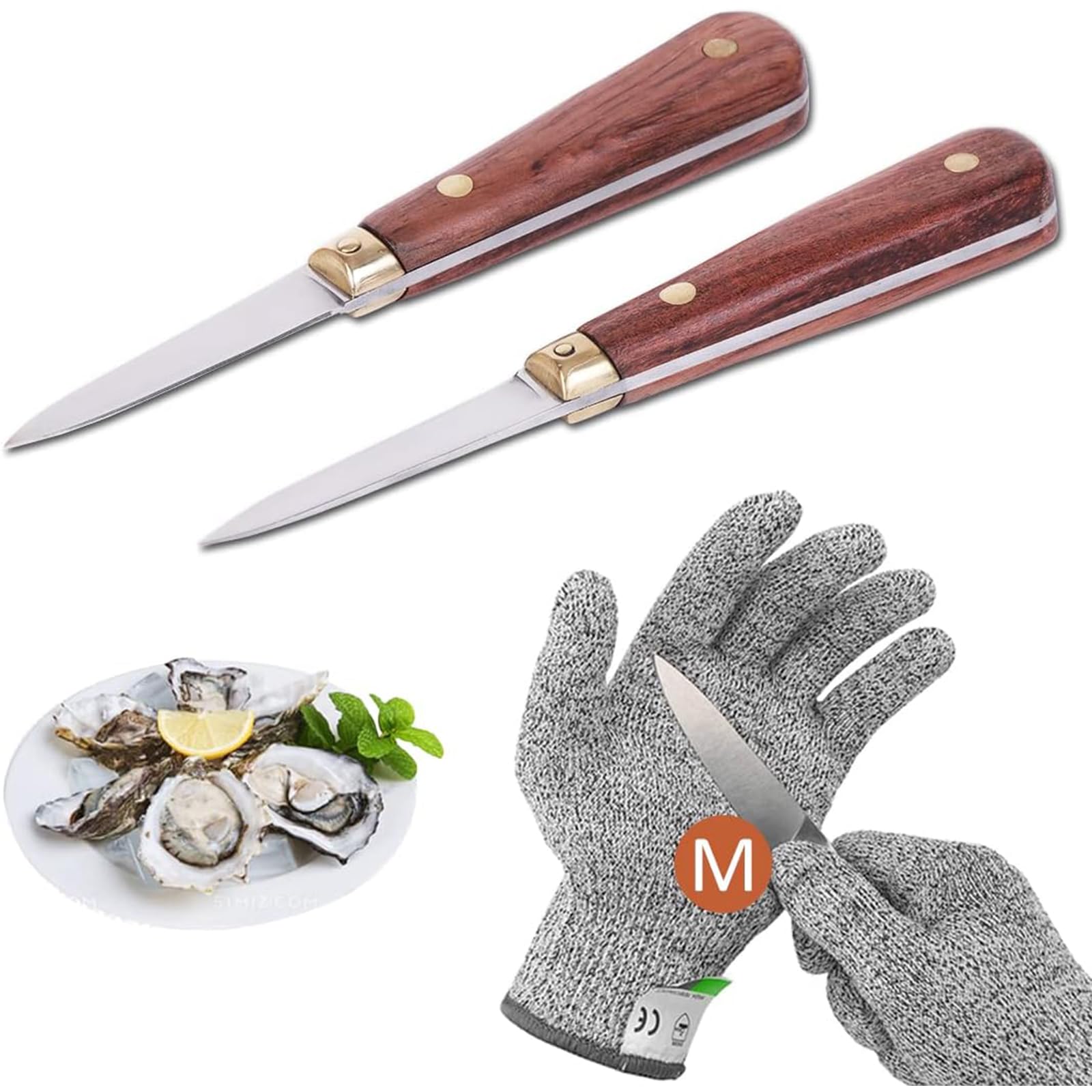 SPEENSUN Oyster Shucking Knife, Oyster Knife, Oyster Shucker Not Easy ...