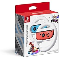 Amazon.com: Nintendo Joy-Con Wheel (Set of 2) - White - Switch