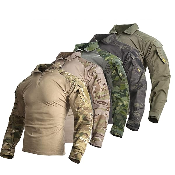 G3 Combat Shirt Camo Mens Tactical Tops Hunting BDU Shirt (X-Large ...