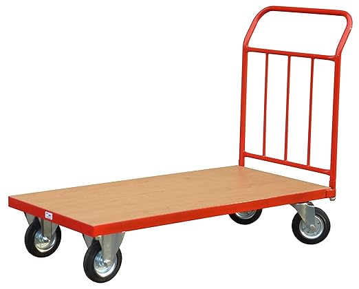 Heavy Duty Platform Trolley - 300kg Capacity: Amazon.co.uk: Business ...
